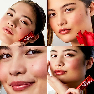 Lanolips Rose Gold 101 Ointment - Natural Lanolin Moisturizer with Blush Color Tints for Lips + Cheeks - Long Lasting Hydrating Balm + Tint - Clean, Cruelty-Free (9g)