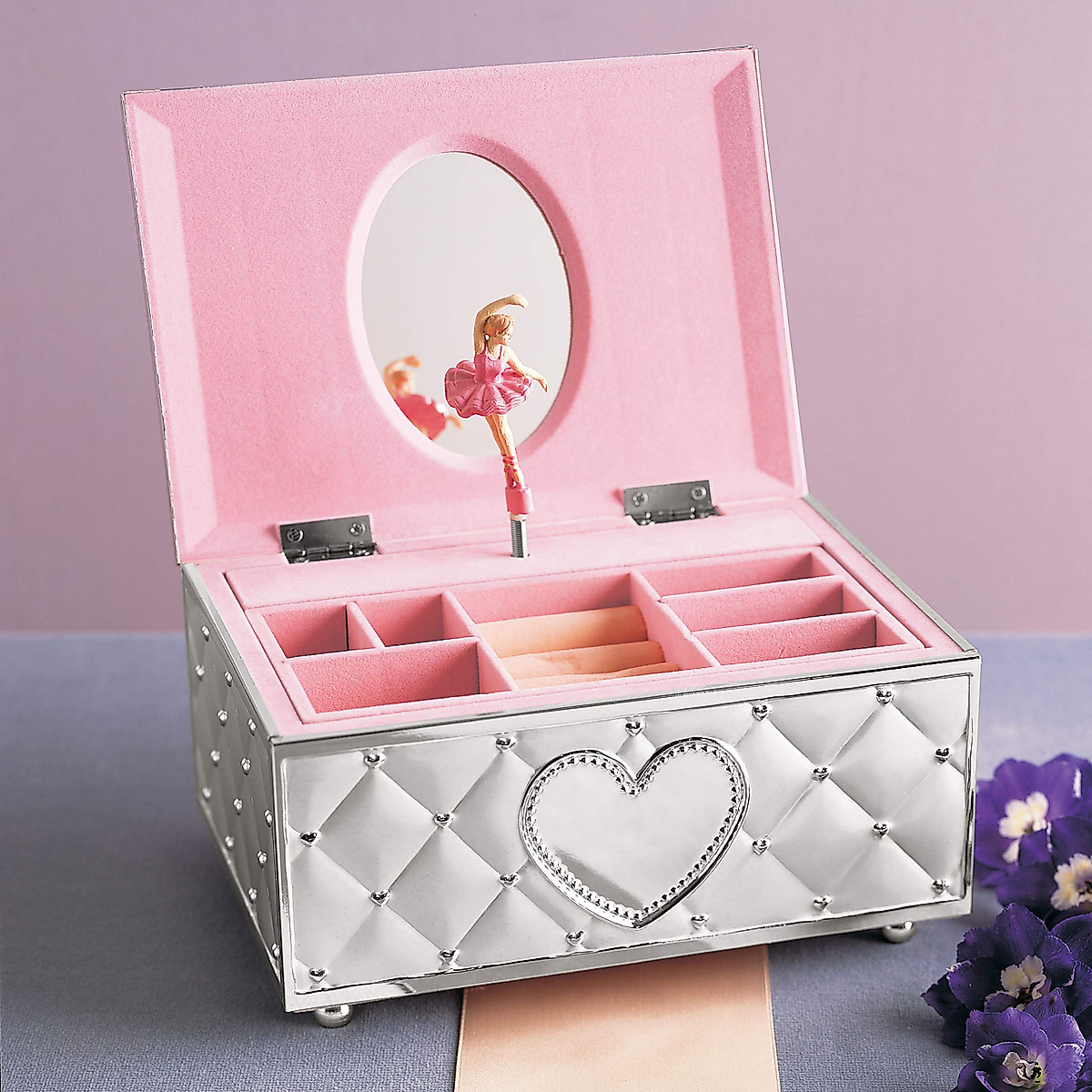 Lenox 6205231 Childhood Memories Musical Ballerina Jewelry Box