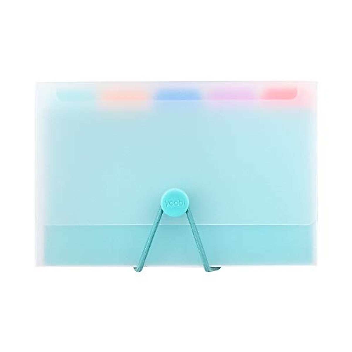 Yoobi Index Card Organization Set - 4 Pack - 3x5 Index Cards with Colorful Tab Dividers in Index Card Cases - 100 Cards Per Box, College Ruled Index Cards, Index Card Dividers Sticker Labels - 4 Pack