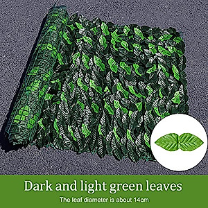 Pomobie Artificial Ivy Privacy Fence Screen, 19.69"x39.37" Artificial Hedges Fence and Faux Ivy Vine Leaf Decoration for Outdoor Decor, Gardenecor, Garden