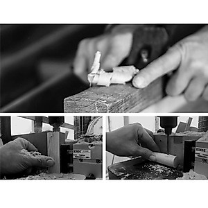 LANDGOO Wooden Motion Sensor Night Lights, Magnet Body Hallway Rechargeable LED Wireless Wall Sconces, Portable Decor Battery Powered Indoor Torch Lighting for Bedroom (Walnut Wood 2PCS)