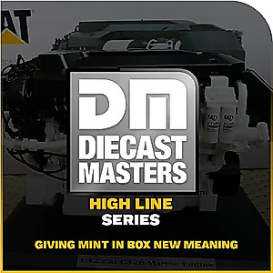 Diecast Masters 1:12 Caterpillar C32B Marine Engine | High Line Series Cat Trucks & Construction Equipment | 1:12 Scale Model Diecast Collectible Model 85707