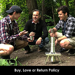 nCamp - Café, Portable Coffee Maker, Portable Espresso Machine, Compact Camping Coffee Maker, Stainless Steel Travel Coffee Maker with Camping Coffee Cup, Reusable, 12 oz