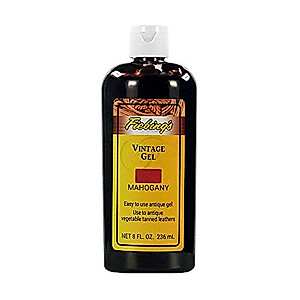 Fiebing's Vintage Gel - Mahogany 8oz - Antique Gel for Leather