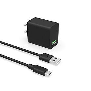 18W Type C Quick Charger Fit for Samsung Galaxy Tab S7, Tab S7+ Plus, Tab S7 FE, Tab S6, Tab S6 Lite, Tab A Galaxy Z Flip 5G SM-T870/T878/T970/T978 SM-F707 SM-P610 USB C Tablet Adapter Charger