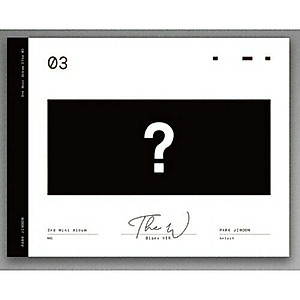 Park Jihoon 'The W' 3rd Mini Album Blanc Version CD+56p PhotoBook+1p PhotoCard+1p Special Card+Message PhotoCard+Tracking Kpop Sealed