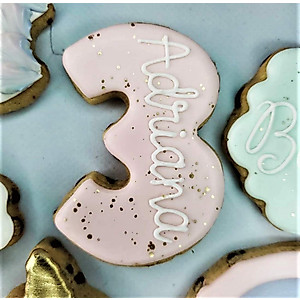 Number Three / #3 Cookie Cutter, 3.25" Made in USA by Ann Clark