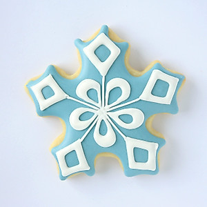 Festive Snowflake Cookie Cutter, 3.25" Made in USA by Ann Clark