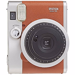 Fujifilm Instax Mini 90 Instant Film Camera (Brown)