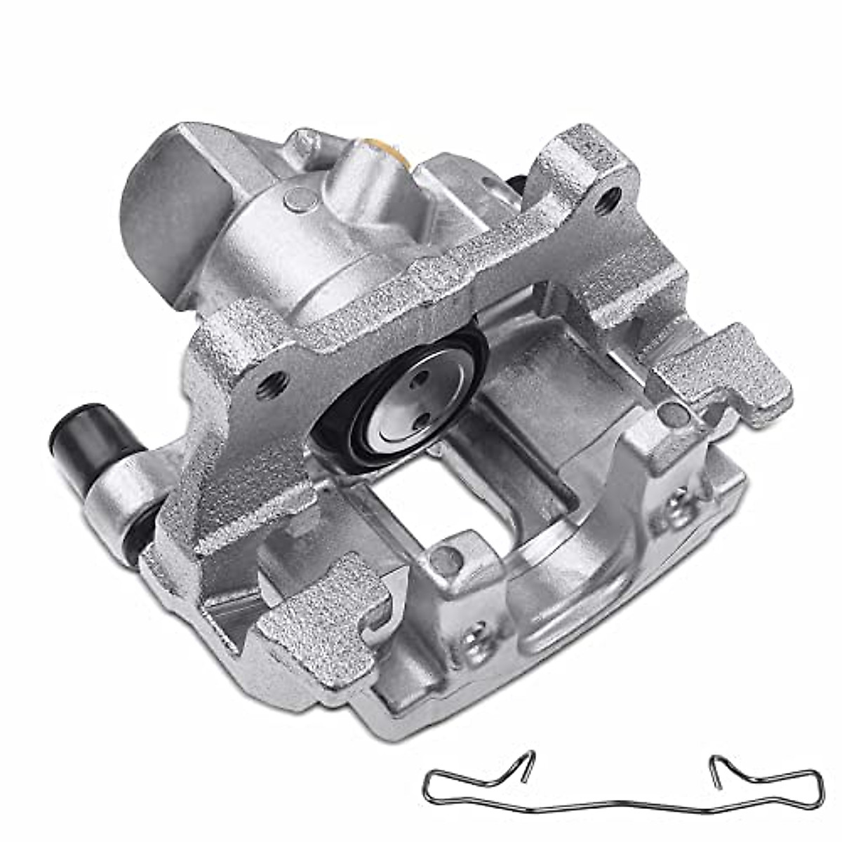 A-Premium Disc Brake Caliper Assembly with Bracket Compatible with Select Mazda Models - 5 2006-2010/2012-2015, L4 2.3L, L4 2.5L - Rear Left Driver Side