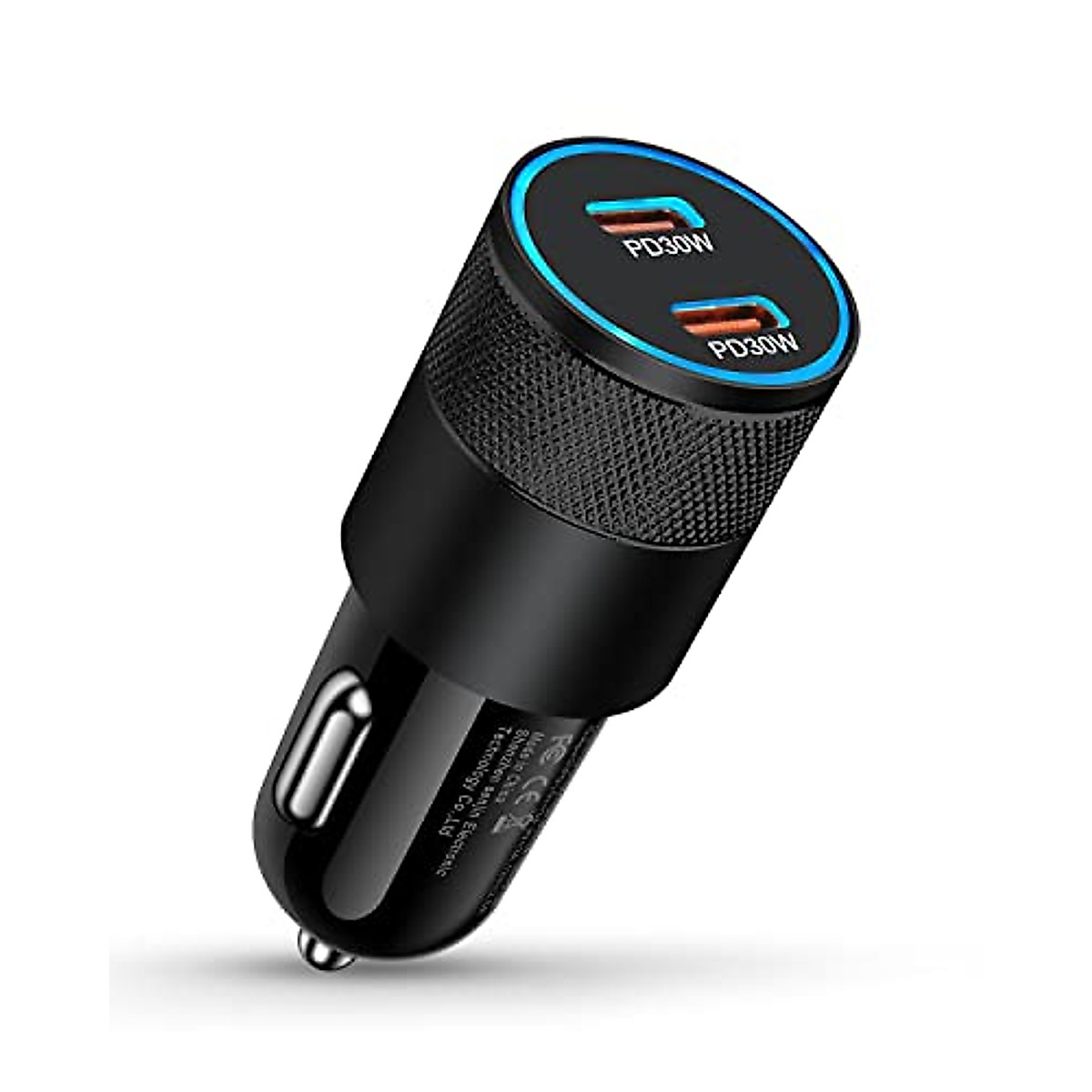 USB C Car Charger, 60W Cigarette Lighter Flush Adapter, Type C Fast Charging Car Plug Block for iPhone 13 Pro Max, Samsung Galaxy S21 Ultra, Pixel 6 Pro,3A XL, LG Stylo, AILKIN Automobile USB PD Port