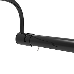 Cocoweb 16" Tru-Slim LED Frame Lighting in Black with Non-Dimmable Direct Wire Kit with Remote