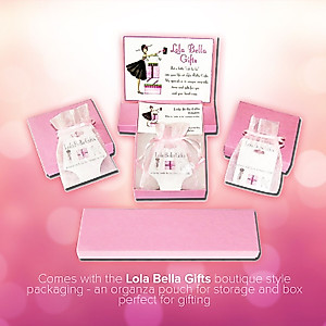 Lola Bella Gifts Crystal Hedgehog Fashion Necklace with Gift Box (Silver-tone)