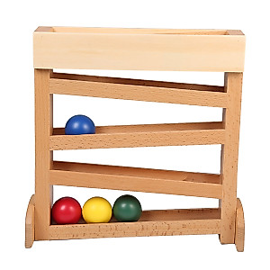 MEYOR Montessori The Tracker The Visual Tracker Tracker Ball Maze Baby Wooden Toys for 3+ Years Old