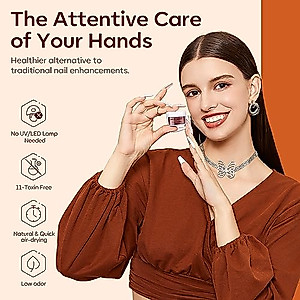 modelones Acrylic Powder Set - 12 Colors Fall Winter Acrylic Powder for Nails Set Professional Colored Acrylic Nail Powder Glitter Red Gold Orange Acrylic Polymer Powder Halloween Thanksgiving Gifts