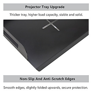 UineHiot Projector Ceiling Mount, Adjustable Height, Aluminum Alloy Material, Compatible with Epson/Emerson/BenQ/Fangor/Vankyo/Acer/Artlii/Optoma Projectors, Easy Installation