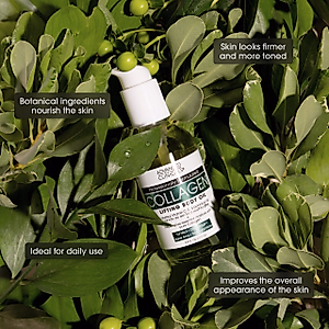 Advanced Clinicals Firming Collagen Body Oil Skin Care Moisturizer | Massage Body Oil | Tighten, Firm, & Hydrate Collagen Oil For Scars, Wrinkles, Crepey Skin, & Stretch Marks, 3.8 Fl Oz