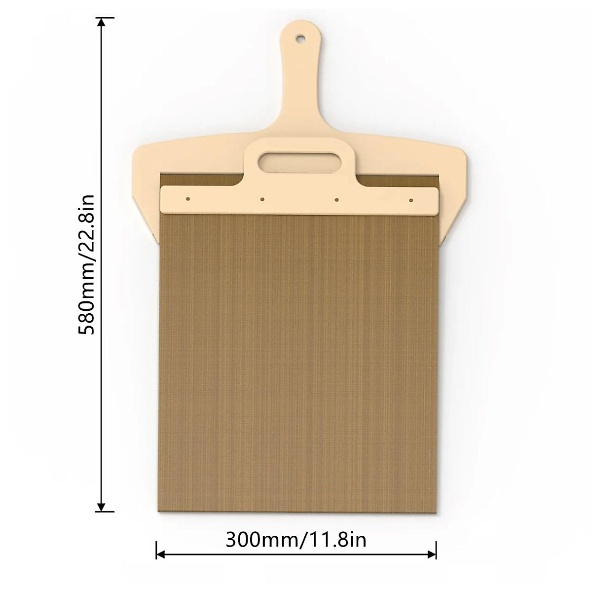 DASZERX® Pizza Smart Slider that Transfer Pizza Perfectly, Sliding Magic Premium Pizza Peel Slider, Pizza Paddle Slider With Handle & Baking Cloth Non-Stick Pizza