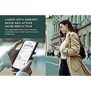 Creative Outlier Air V3 True Wireless Sweatproof in-Ear Headphones with Ambient Mode, Active Noise Reduction, Wireless Charging, Bluetooth 5.2, AAC, Quad Mics, 40hrs Battery / 10hrs per Charge