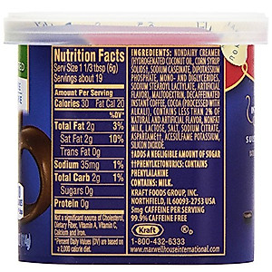 General Foods International Coffee Sugar Free Naturally Decaffeinated Suisse Mocha Coffee Drink Mix, 4 oz
