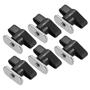 Lixada 6 Sets Kayak Screws Nuts Hardware for Rail Canoe Kayak Track Mounting System Fishing Boat Accessories