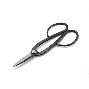 Japanese Bonsai Gardening Long Handle Scissors, Made in Japan, Overall Length 7.8 inch