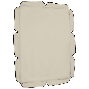 Yardwe Patio Swing Cover, Outdoor Swing Replacement Canopy Cover Garden Chair Shade Protector Swing Canopy Replacement (55.9"x47.2")