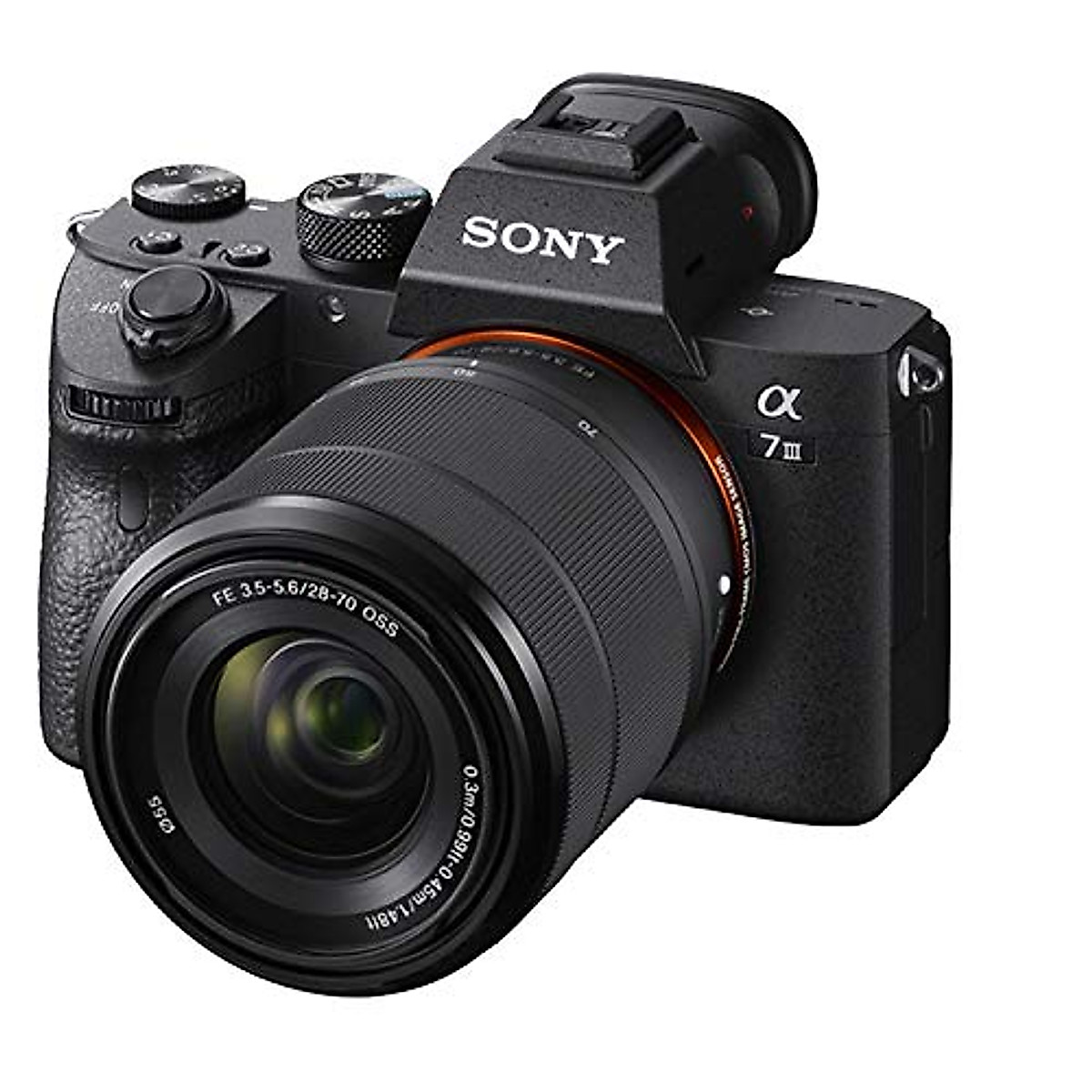 Sony Alpha a7 III Mirrorless Digital Camera with 28-70mm Lens Bundle + Extreme Speed 64GB Memory (24 Items)