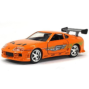 DieCast Jada Fast & Furious Brian's Toyota Supra [Orange] 1:32 Scale