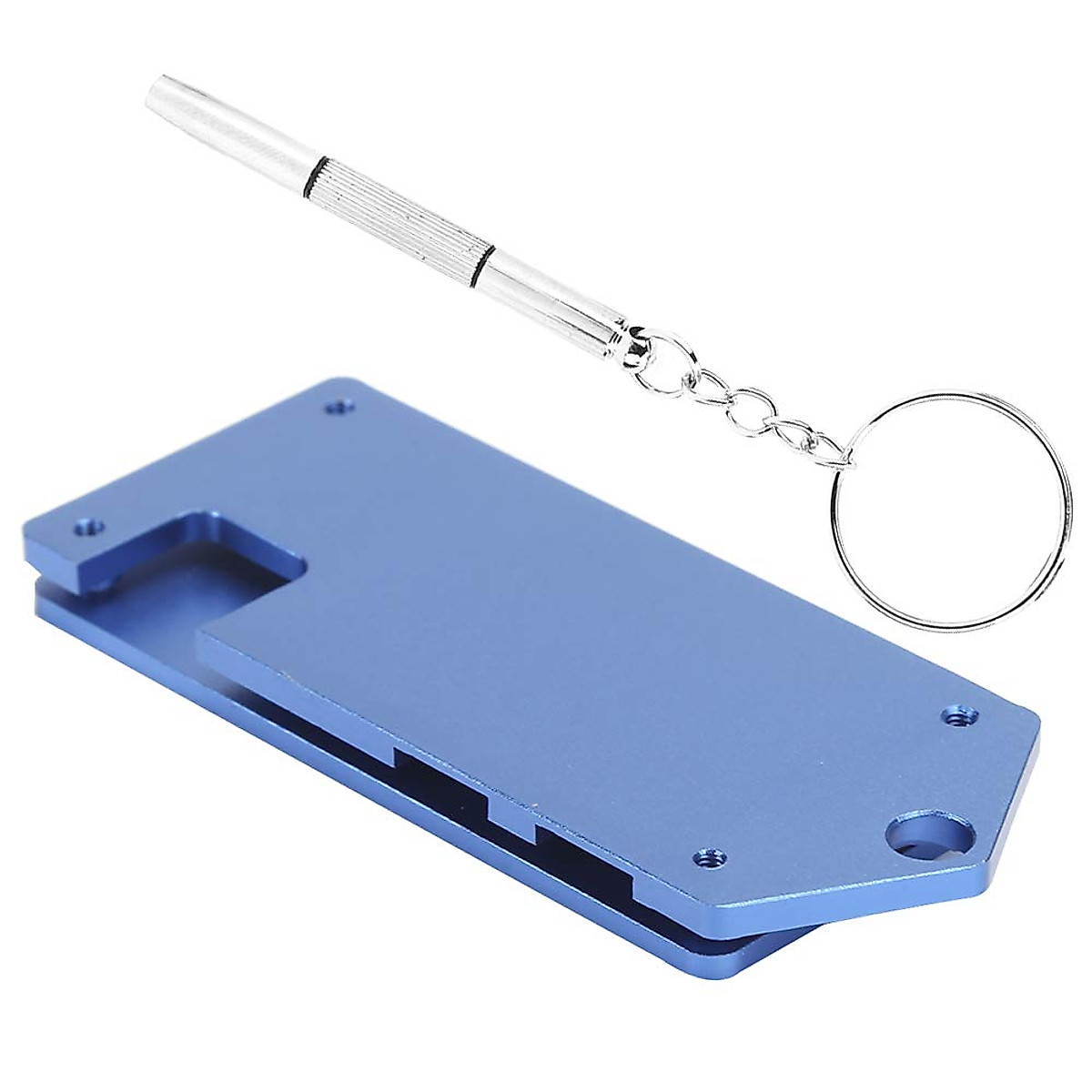 Zero/W Protective Case Ultra-Thin Dust-Proof Aluminum Alloy Box with Non-Slip Function(Blue)