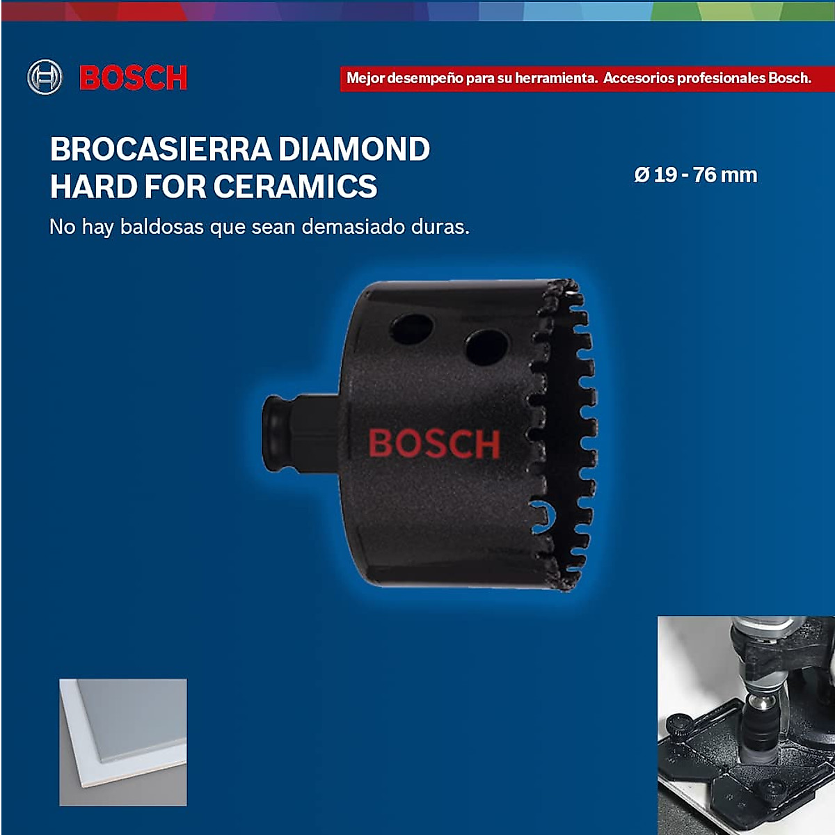 Bosch 2608580314 Diamond Hole Saw, 64mm
