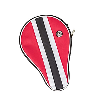 STIGA Table Tennis Racket Cover - Protects 1-2 Ping Pong Paddles, Red