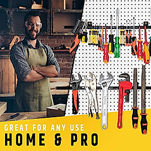 24" Heavy-Duty Magnetic Tool Holder (Upgraded Version) - Extremely Powerful Magnetic Pull Force to Hold Heavy Tools - Professional Space-Saving Magnetic Tool Bar - Metal Tool Organizer Rack/Strip