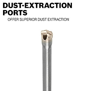 Bosch DXS2114 SDS-Plus Speed Clean Dust Extraction Bit, 11/16" x 18"