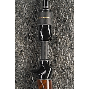 Fishing Planet Baitcast Rod Atlaua - Inshore Rod for Trout and Bass, Two Pieces, SK Reel Fuji Seat, 7' Medium and 6' 6'' Medium Light