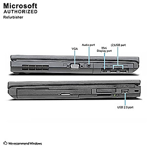 Lenovo Thinkpad T430 Built Business Laptop Computer (Intel Dual Core i5 Up to 3.3 Ghz Processor, 8GB Memory, 320GB HDD, Webcam, DVD, Windows 10 Professional) (Renewed)