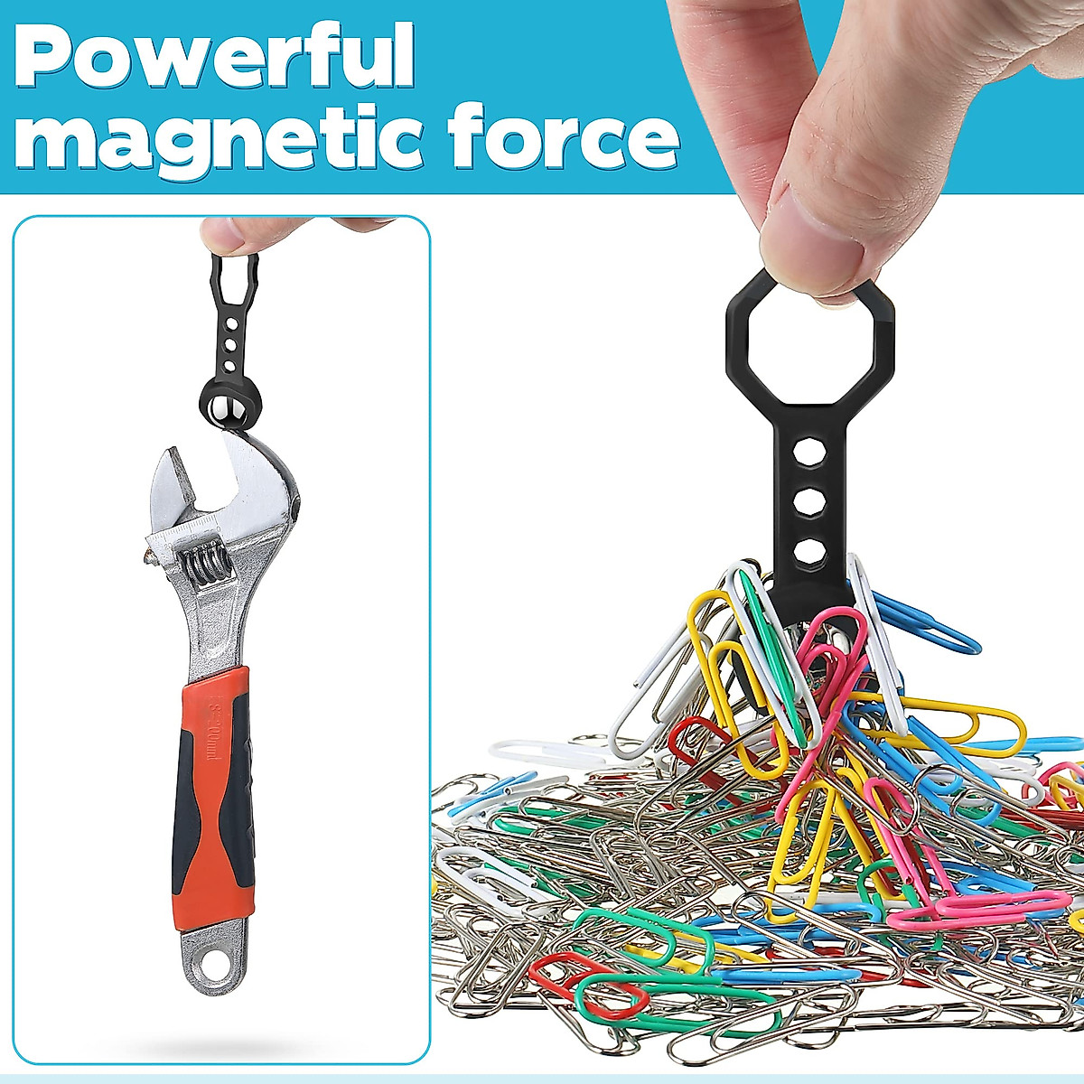 Stud Finder Wall Scanner, Stud Ball Magnetic Stud Finder with 34 Pounds of Pull Magnetic Power, Studball for Detected and Located Stud Through 5/8" Drywall, Plywood Paneling Ceramic Tiling(2 Pcs)