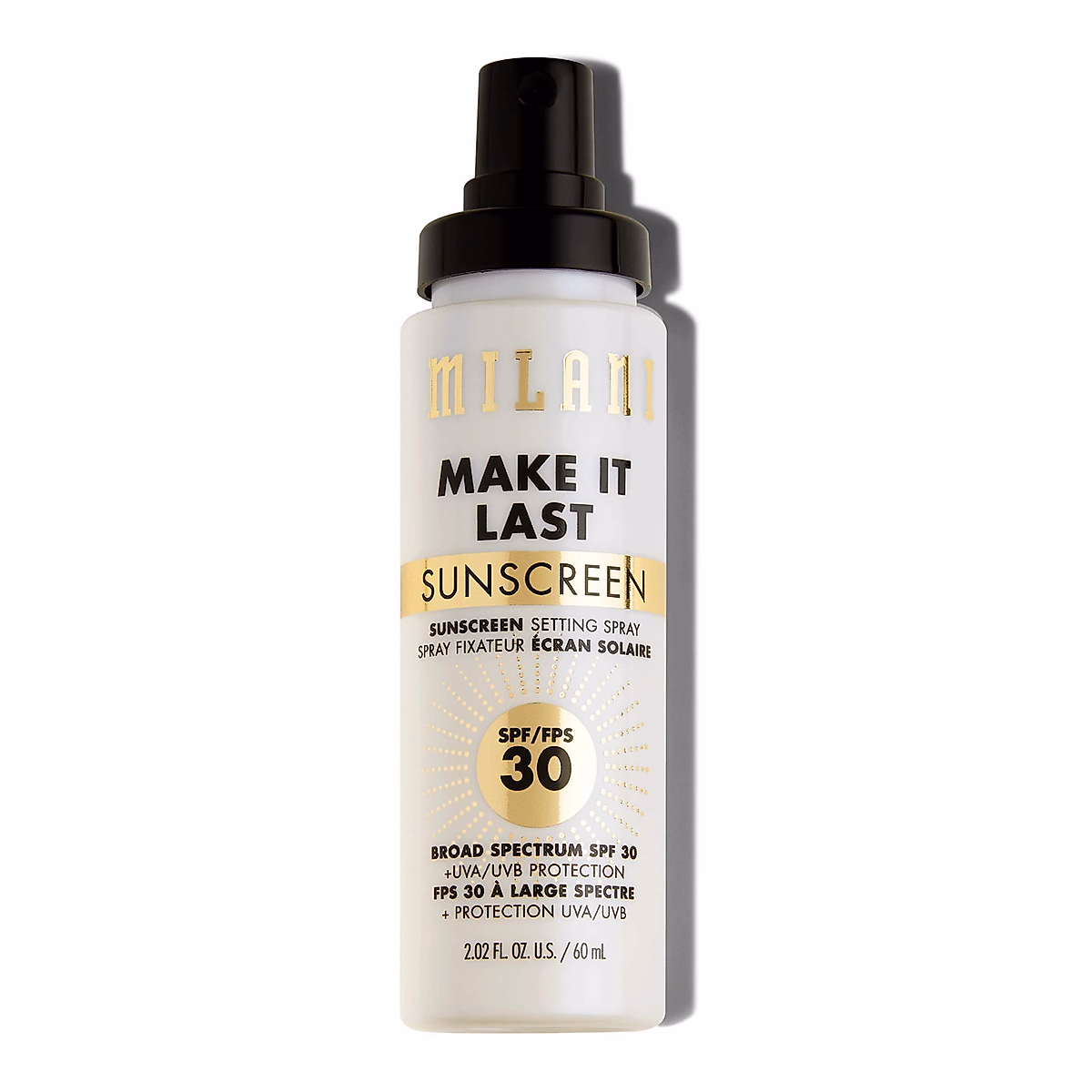 Milani Setting Sprays: Make It Last, Make It Dewy, Make it Last Charcoal Matte, Make It Last Sunscreen Setting Spray with SPF30, Long Lasting Makeup Finishing Spray