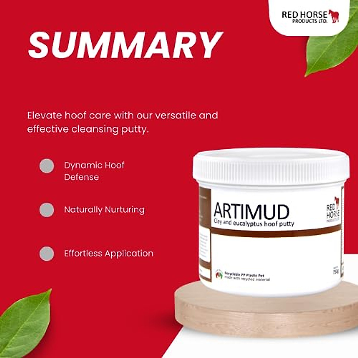Artimud Hoof Clay 750g (500ml)