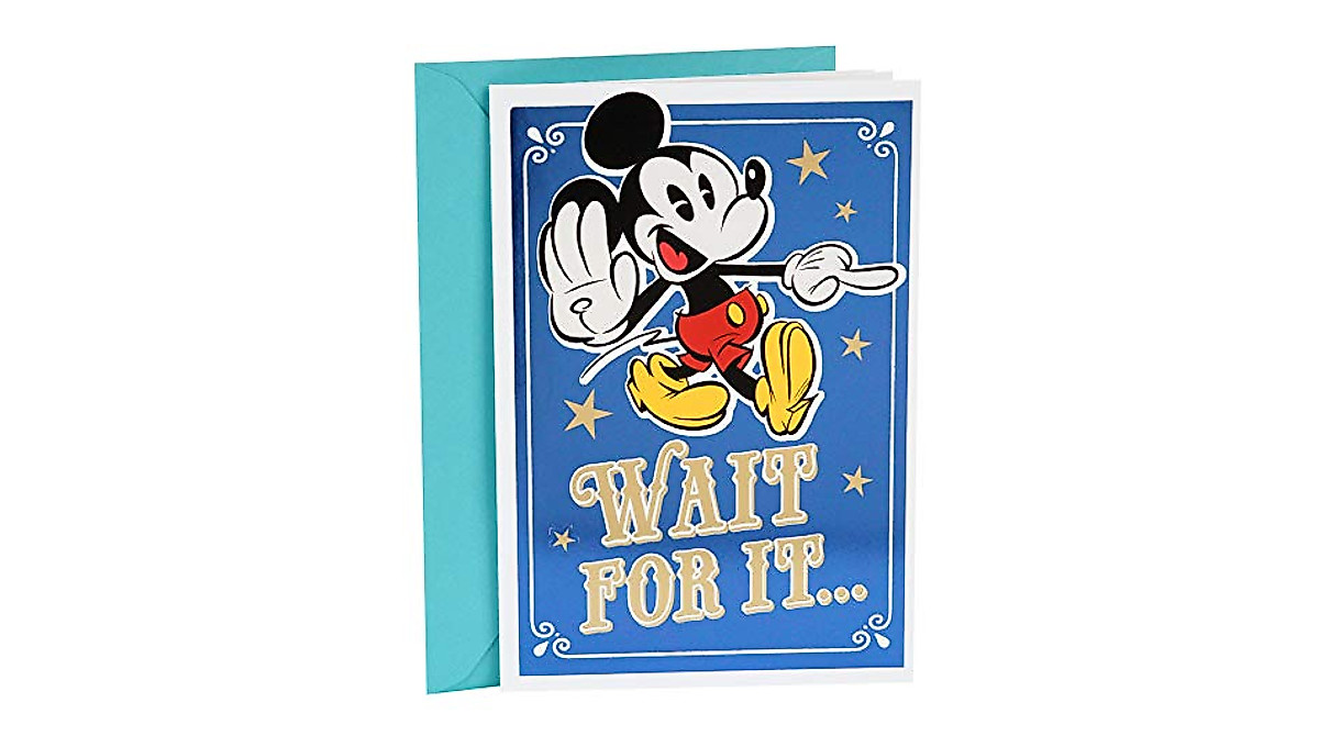 Hallmark Disney Boss's Day Card for Your Boss
