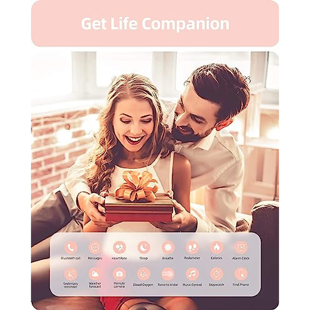 Parsonver Smart Watch for Women, Answer/Make Calls, 1.32" HD Touch Screen Fitness Tracker for Android and iOS Phone with 100+ Sport Modes IP68 Waterproof, Heart Rate Blood Oxygen Sleep Monitor, SPROD1