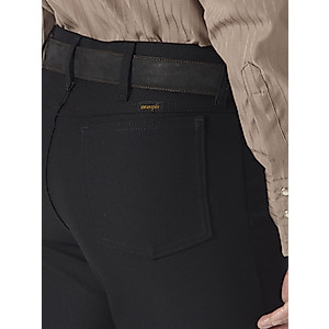 Wrangler mens Wrancher Dress jeans, Black, 40W x 29L US