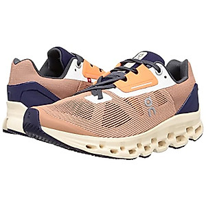 ON Women's Cloud Stratus 2 Running Shoe, Cork/Fawn, 9.5