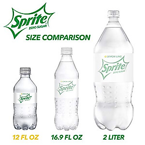 Sprite Zero Lemon Lime Diet Soda Soft Drinks, 12 fl oz, 8 Pack