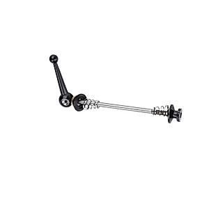 VGEBY Quick Release Bike Skewer, 74/100/130/135mm Alloy Wheel Hub Skewer for Mountain Road (Black 130mm) and Spare Parts