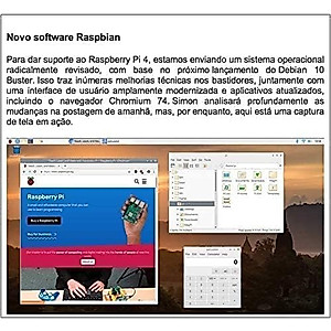 Raspberry Pi 4 Model B 2019 Quad Core 64 Bit WiFi Bluetooth (4GB)