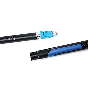 DROP + Fizan Compact Trekking Poles – Ultralight, Backpacking, Thru Hiking Poles, Adjustable, Collapsible, Customized Fit, EVA Grips, Blue (158 Grams Each)