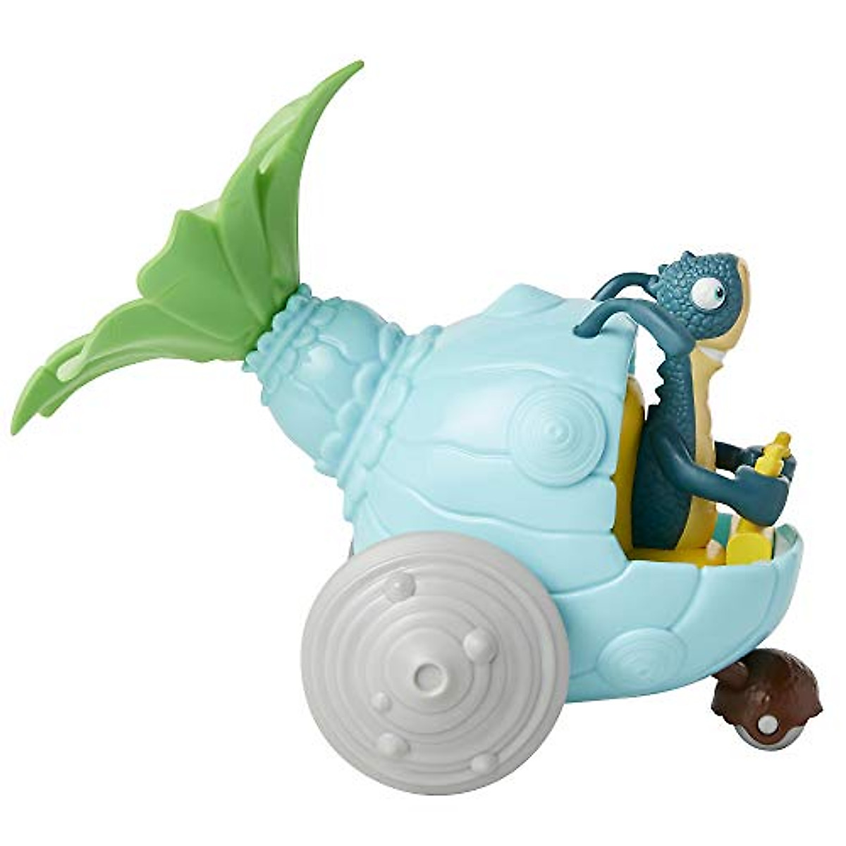 Gigantosaurus Bill's Bubble Toy Vehicle Bounces Up & Down, 6.5" Long, 4" Tall - Easy for Little Hands to Push Along - Dino Car Toys for Toddler Kids Boys & Girls
