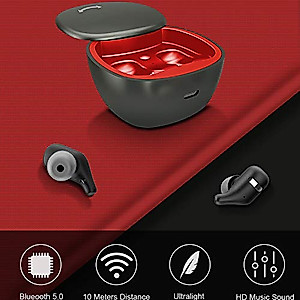 Wireless Earbuds, Bluetooth 5.0 Headphones True Wireless Earbuds Sports in-Ear TWS Stereo HiFi Sound Bluetooth Earbuds 30H Playtime Wireless Earphones with Charging Case for iOS Android [2021 Version]