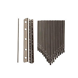 Healifty Kalimba 17 Key Kalimba Keys Parts 17 Note Key Replacement Kit Thumb Piano African Kalimba Keys for DIY Kalimba Mbira Thumb Piano Kalimba Replacement Keys Kalimba Instrument